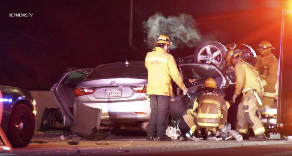Multiple Injuries Reported in Crash on 110 Freeway in Carson | South ...